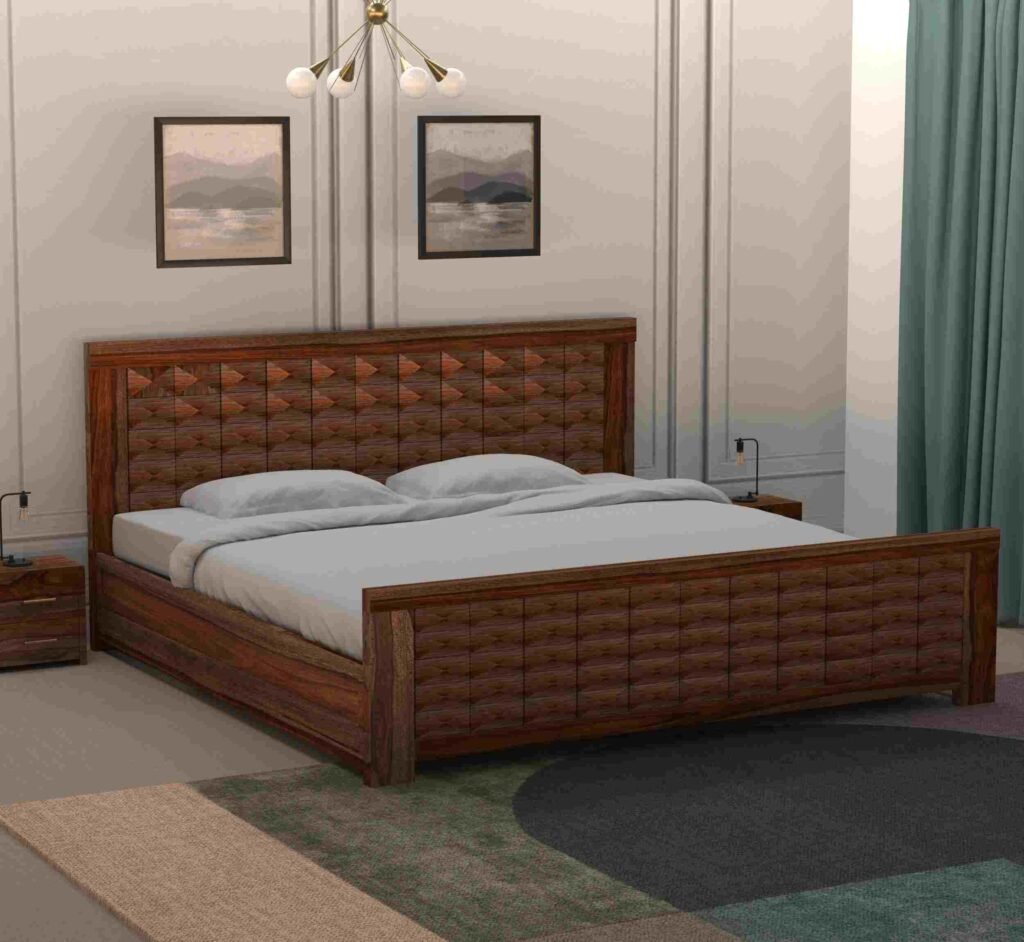 Premium Diamond Weave Bed - Sutradhar Livings