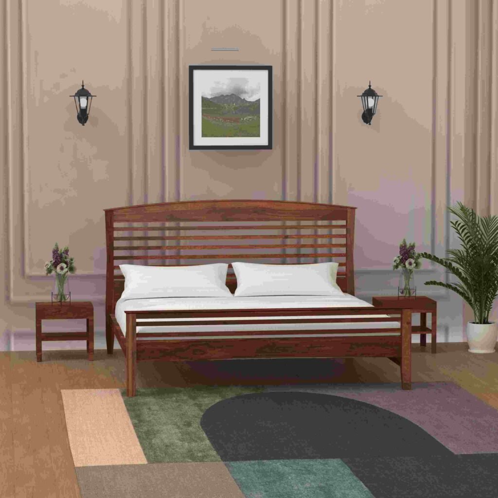 Timber Flow Bed - Sutradhar Livings